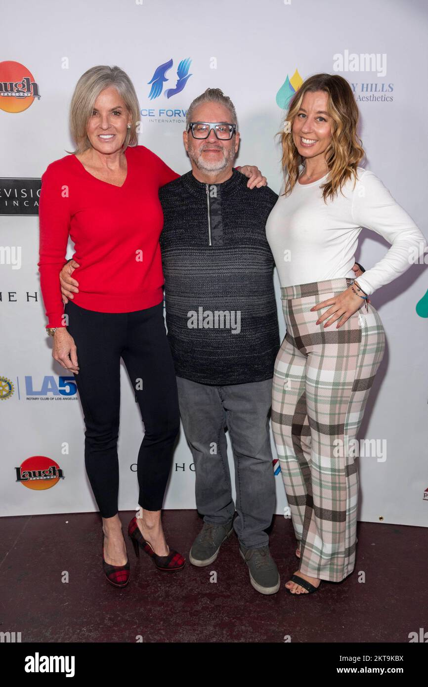 Los Angeles, CA on November 28, 2022 Lisa Reardon, Craig Albrecht ...