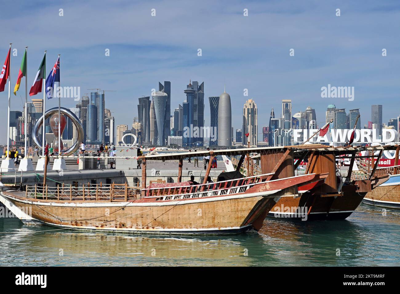 Impressions from Doha/Qatar on November 29th, 2022. FIFA Fanfest ...