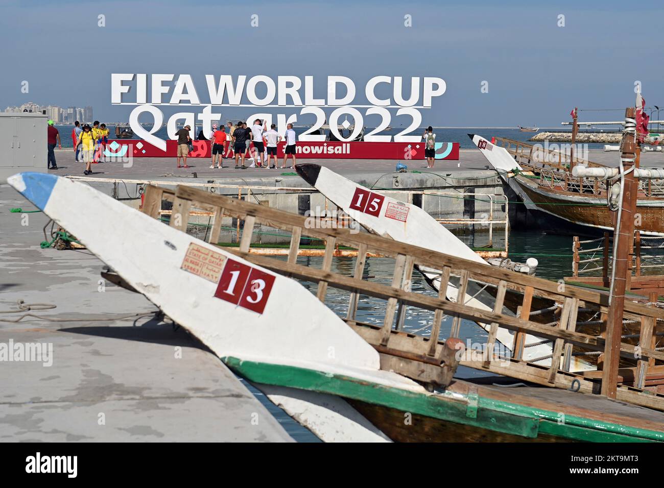 Impressions from Doha/Qatar on November 29th, 2022. FIFA Fanfest ...