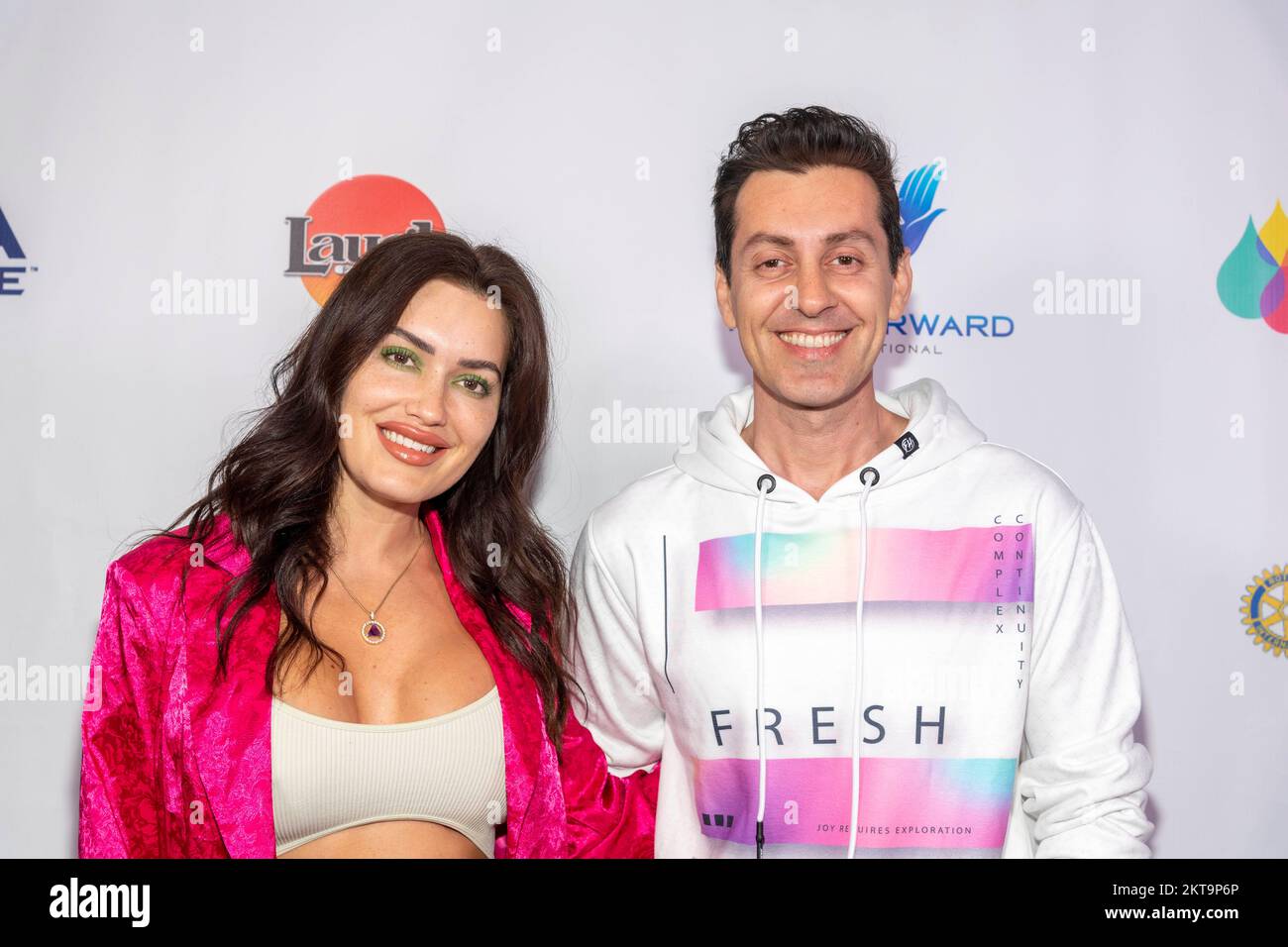 Los Angeles, CA on November 28, 2022 CJ SPARXX, Max Amini attend 6th ...