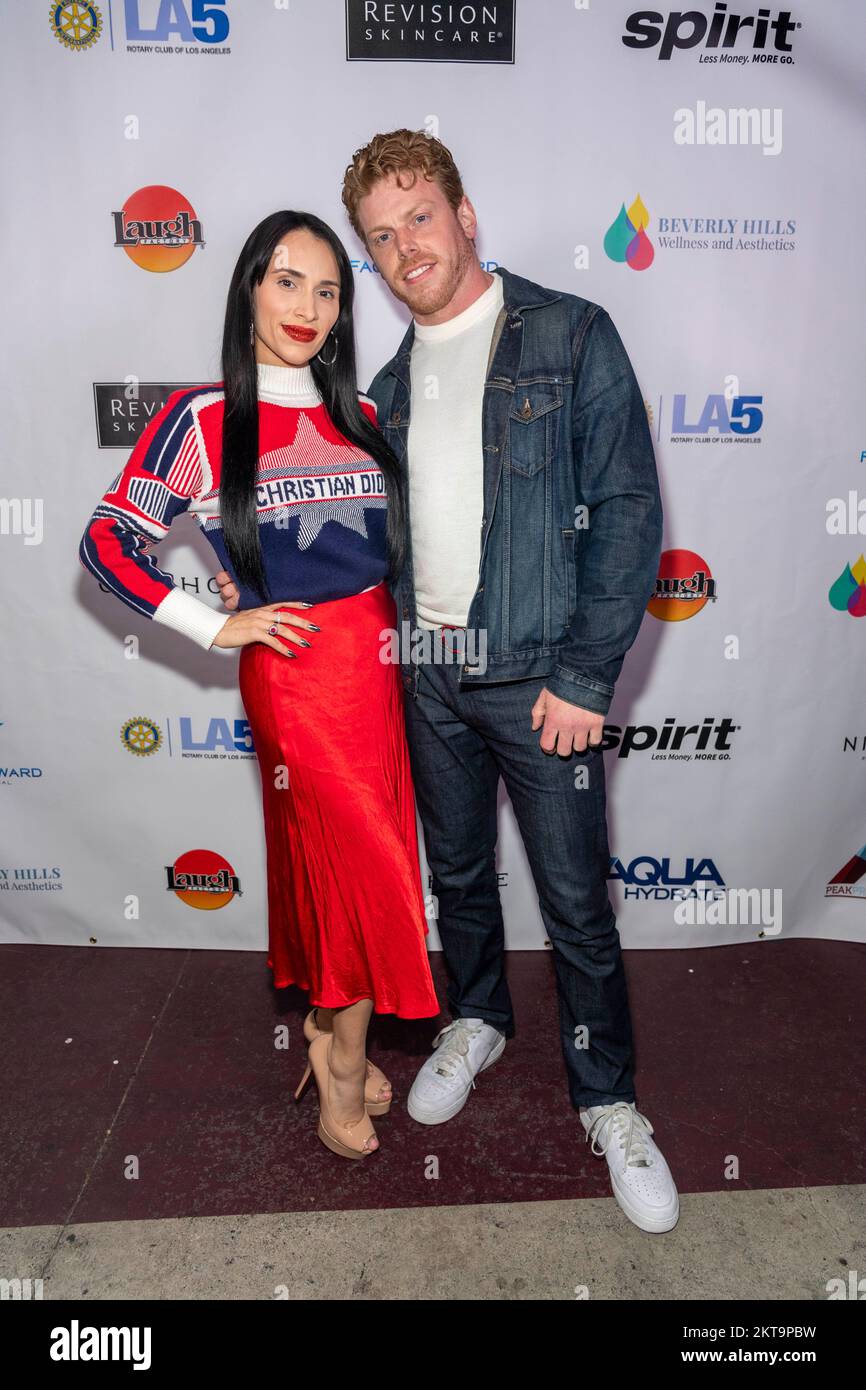 Los Angeles, CA on November 28, 2022 Margo Graff, Andrew Eaton attend ...