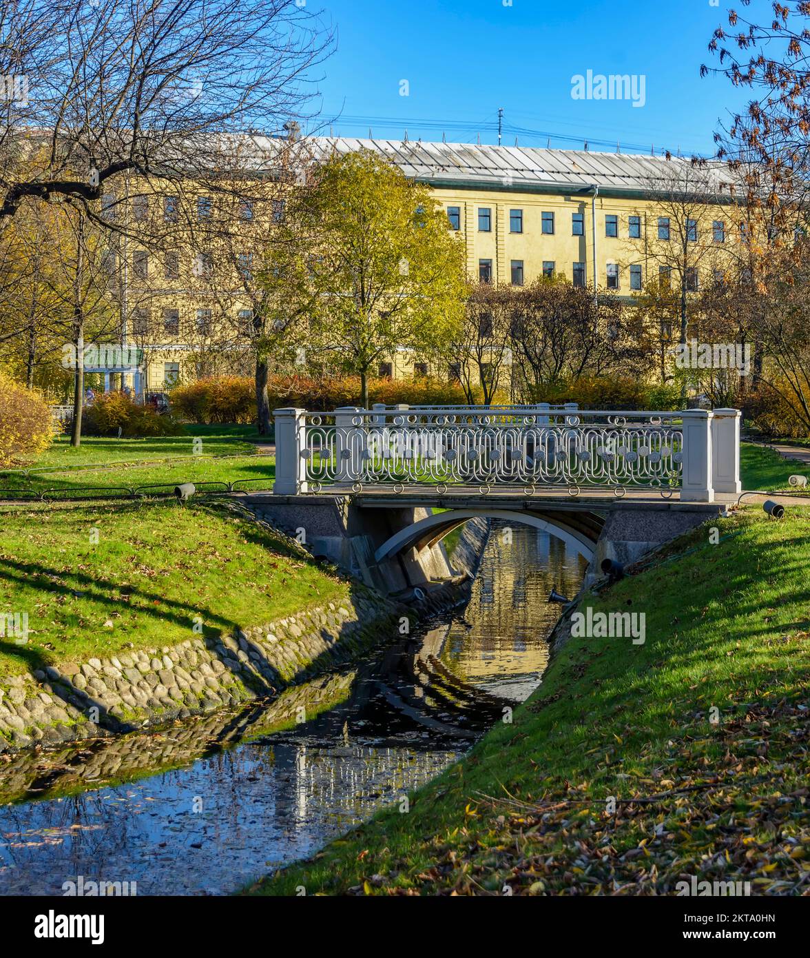 Walk through the Polish Garden at the Derzhavin estate on the ...