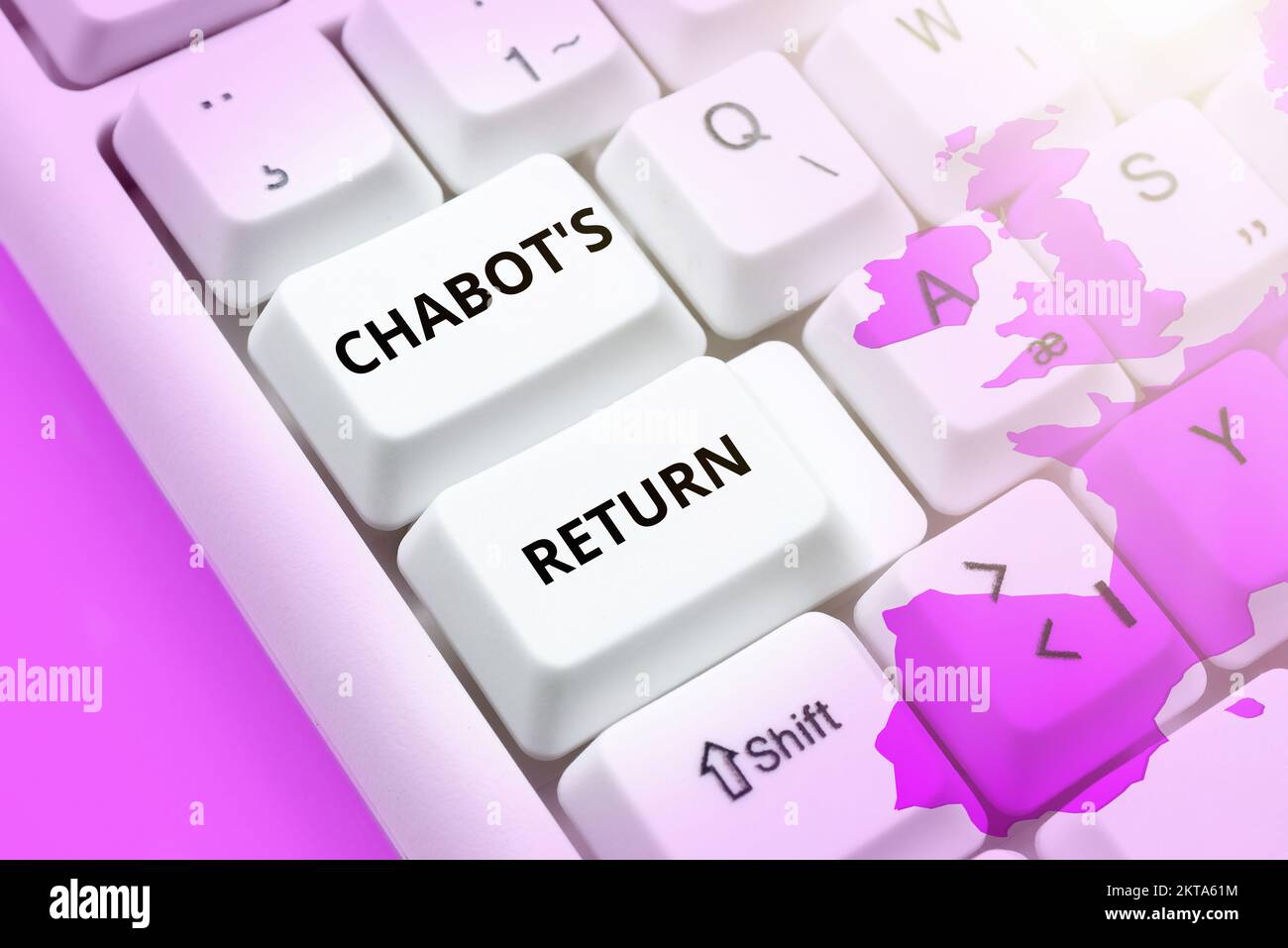 Conceptual caption Chabot's Return, Internet Concept the come back of ...