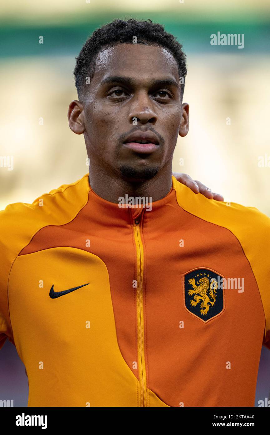 Al Khor, Qatar. 29th Nov, 2022. Jurrien Timber of Netherlands during ...