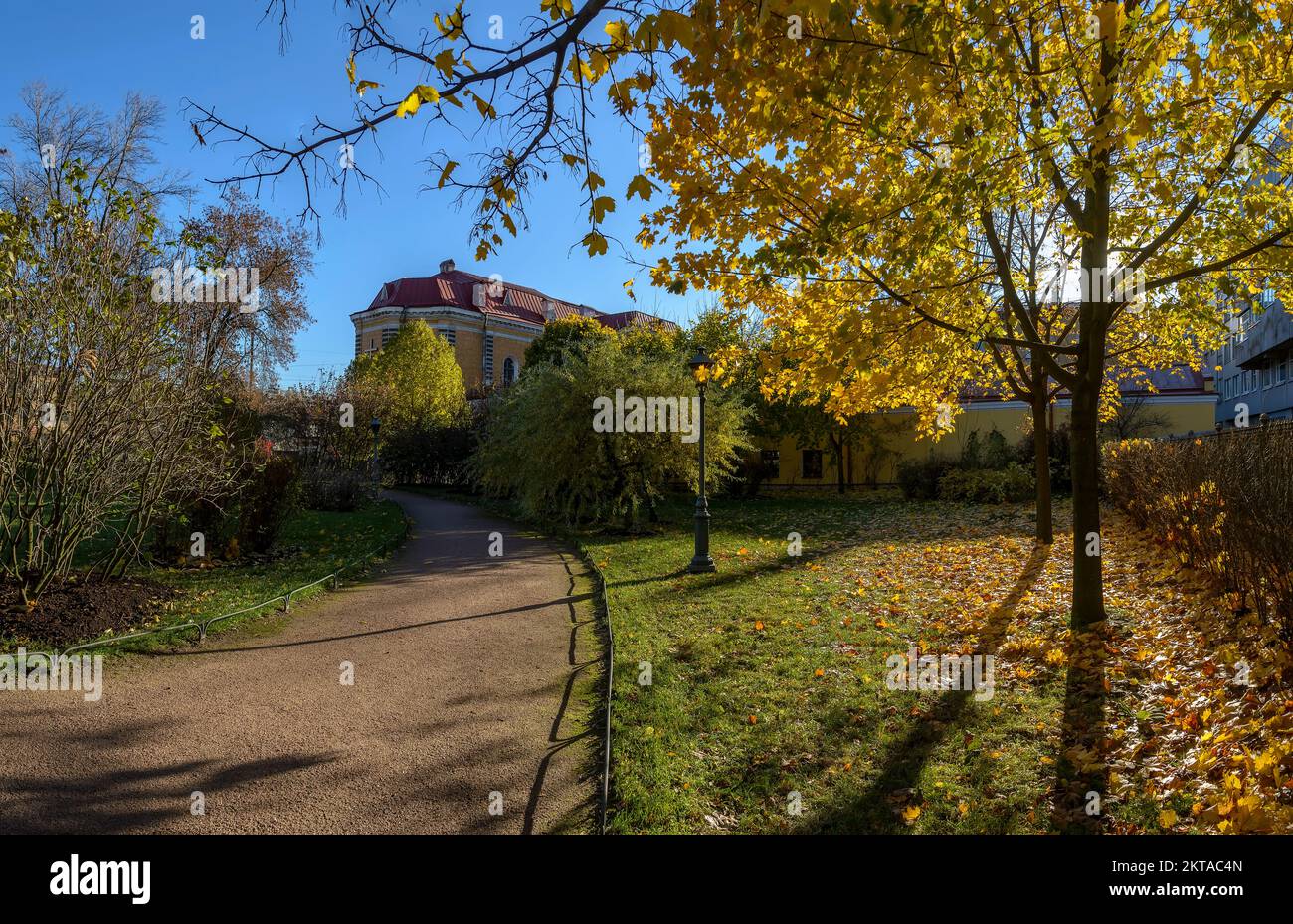 Walk through the Polish Garden at the Derzhavin estate on the ...