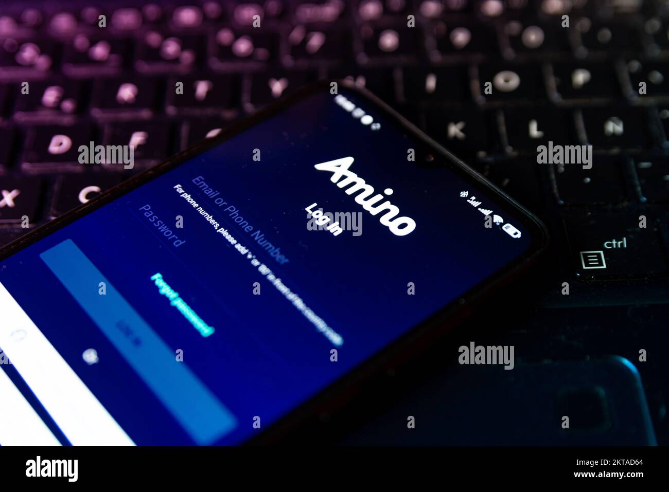 Amino social hi-res stock photography and images - Alamy