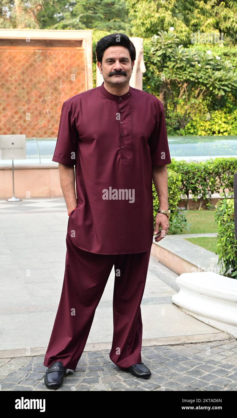 New Delhi, India. 29th Nov, 2022. Indian actor Jaideep Ahlawat poses ...