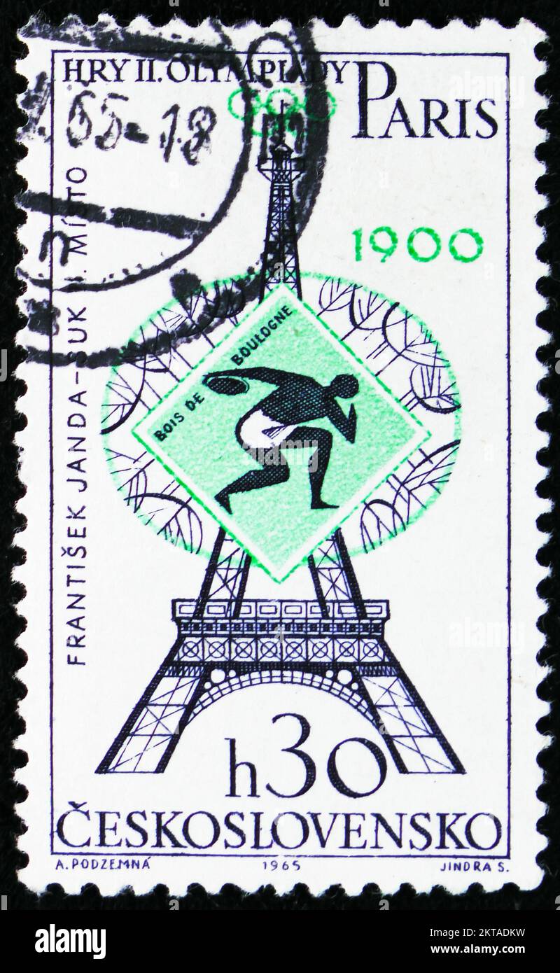 MOSCOW, RUSSIA - OCTOBER 29, 2022: Postage stamp printed in ...