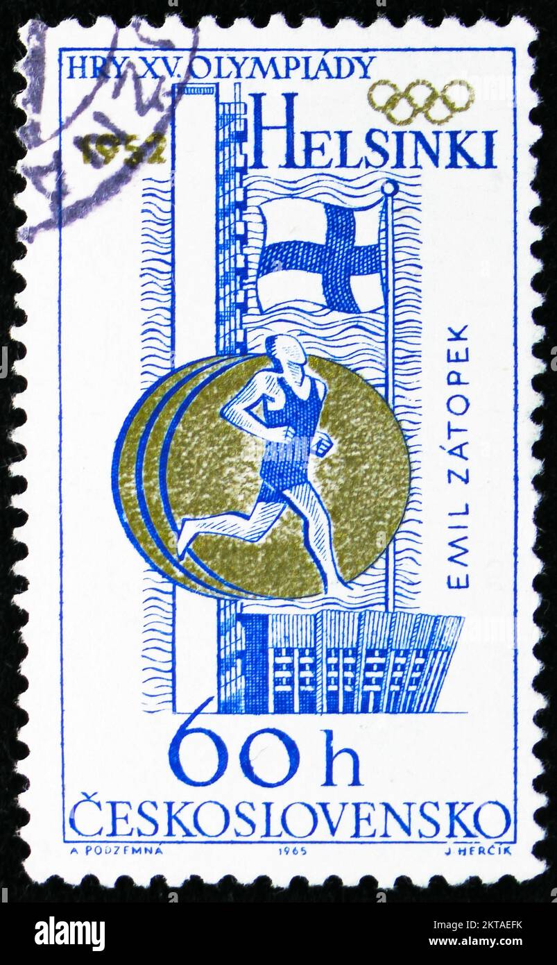 MOSCOW, RUSSIA - OCTOBER 29, 2022: Postage stamp printed in ...