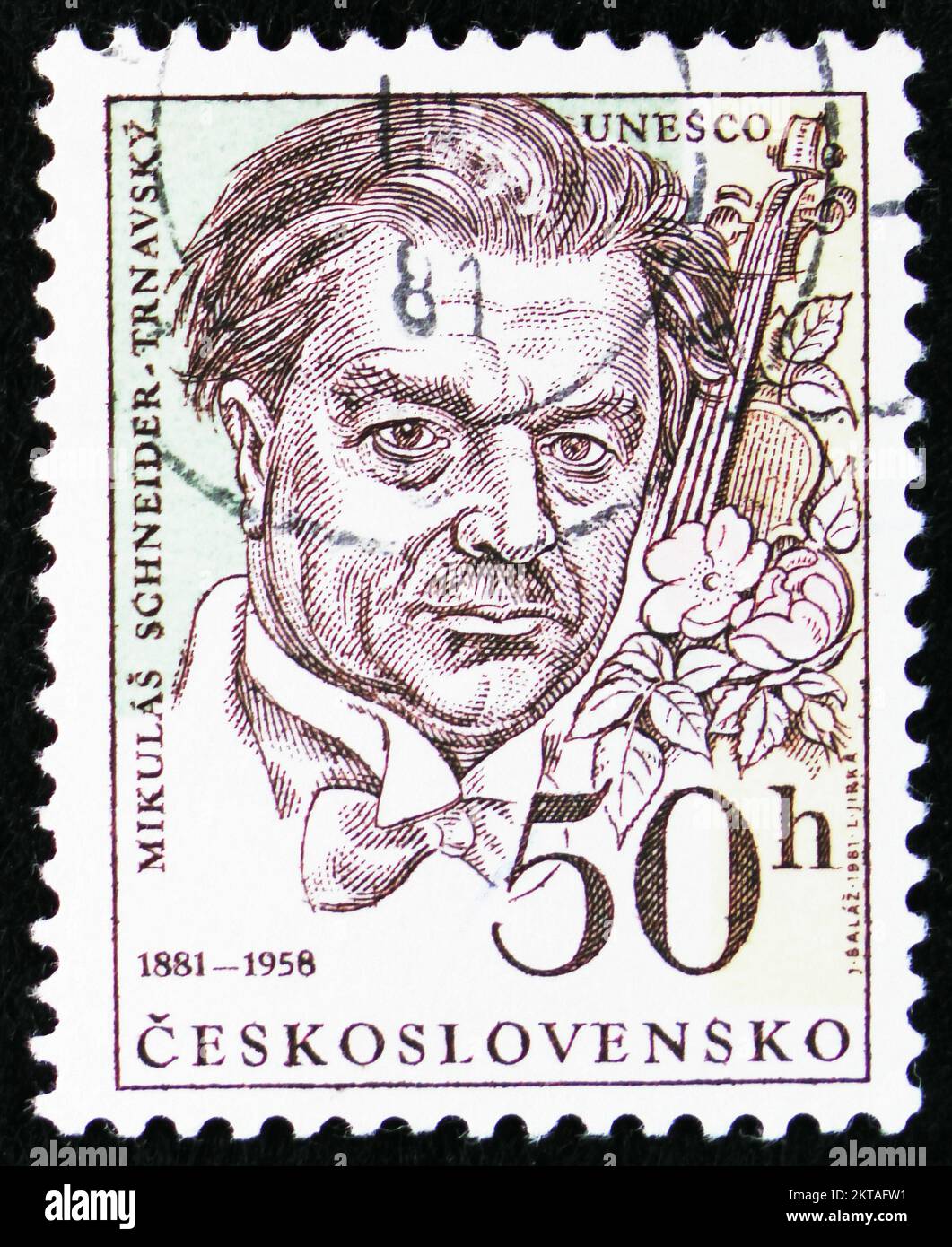 MOSCOW, RUSSIA - OCTOBER 29, 2022: Postage stamp printed in ...