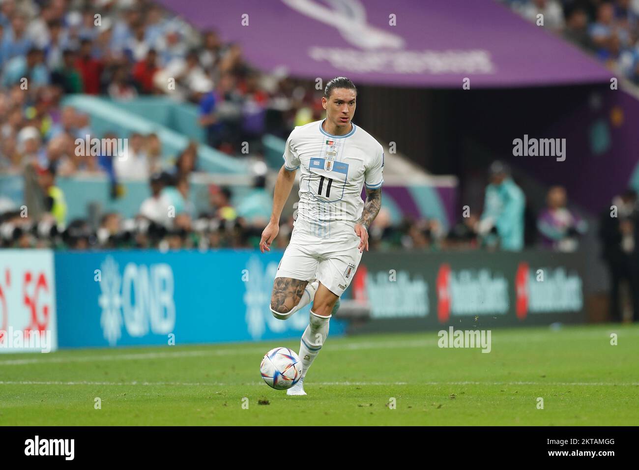 Al Daayen, Qatar. 28th Nov, 2022. Darwin Nunez (URU) Football/Soccer ...