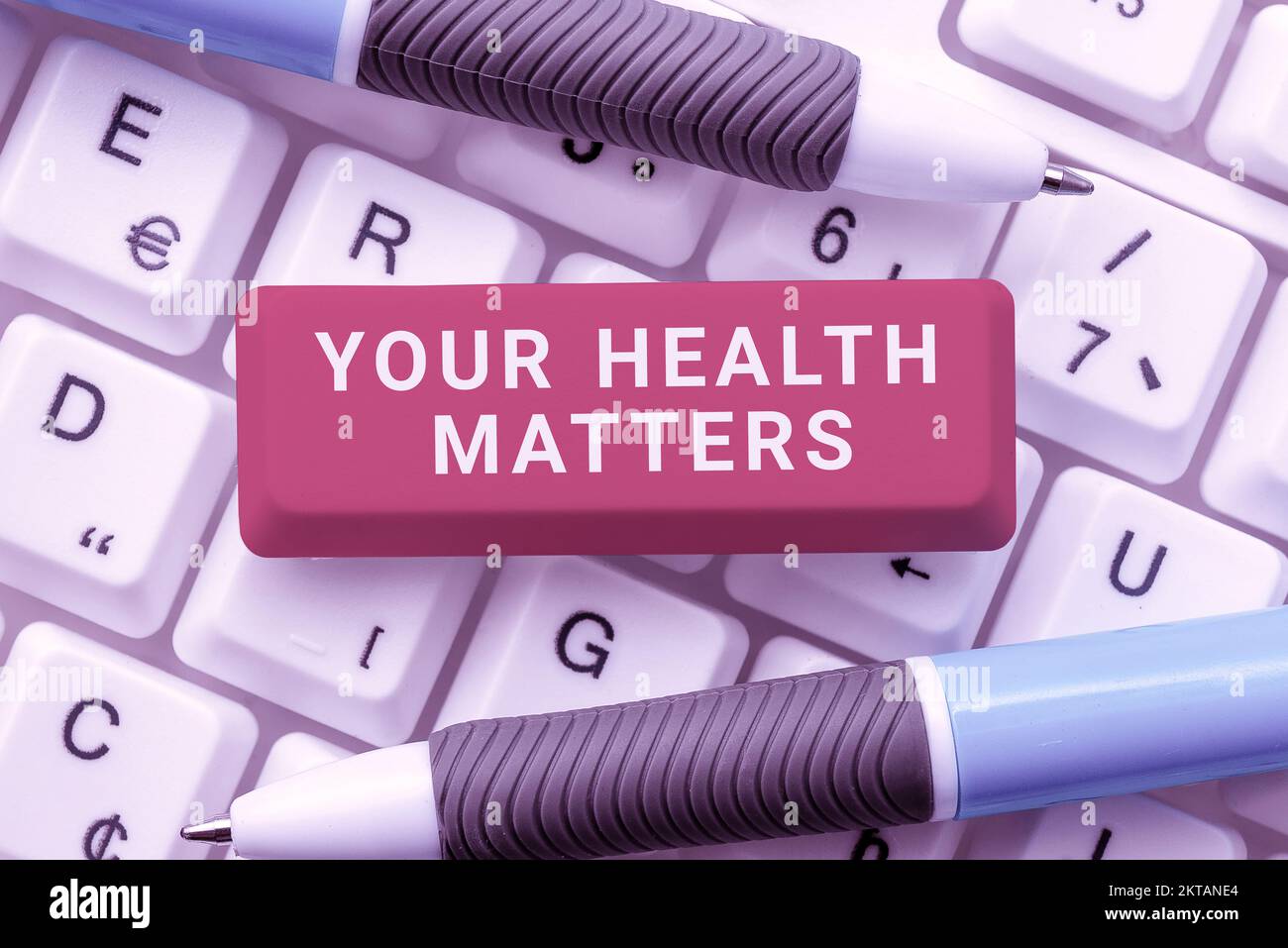 Text showing inspiration Your Health Matters, Business showcase good ...