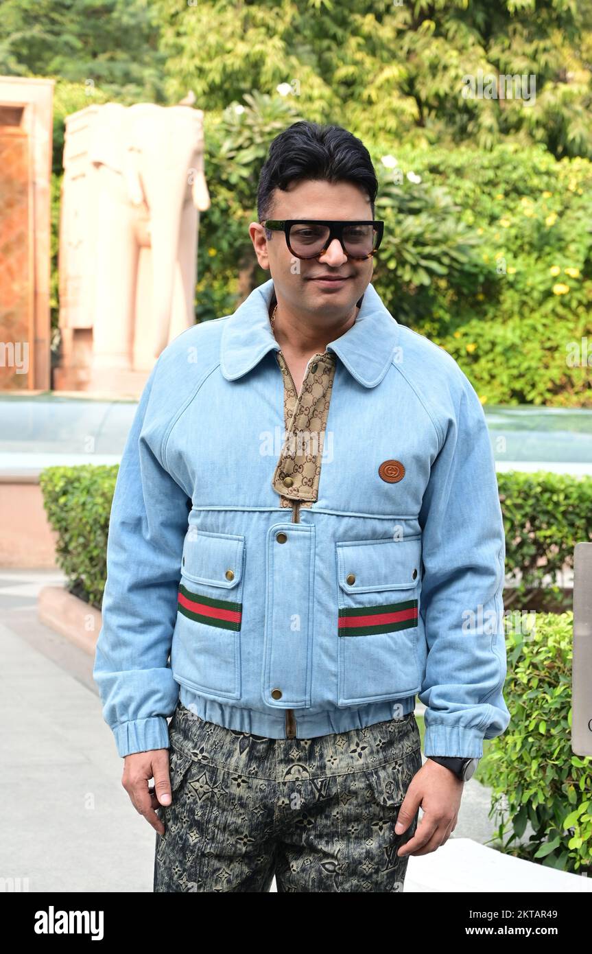 Bhushan Kumar Dua an Indian film and music producer poses for photos ...