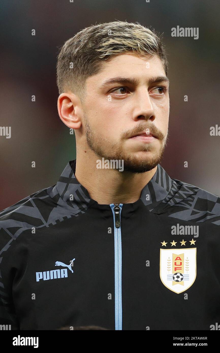 Al Daayen, Qatar. 28th Nov, 2022. (URU) Football/Soccer : FIFA World ...