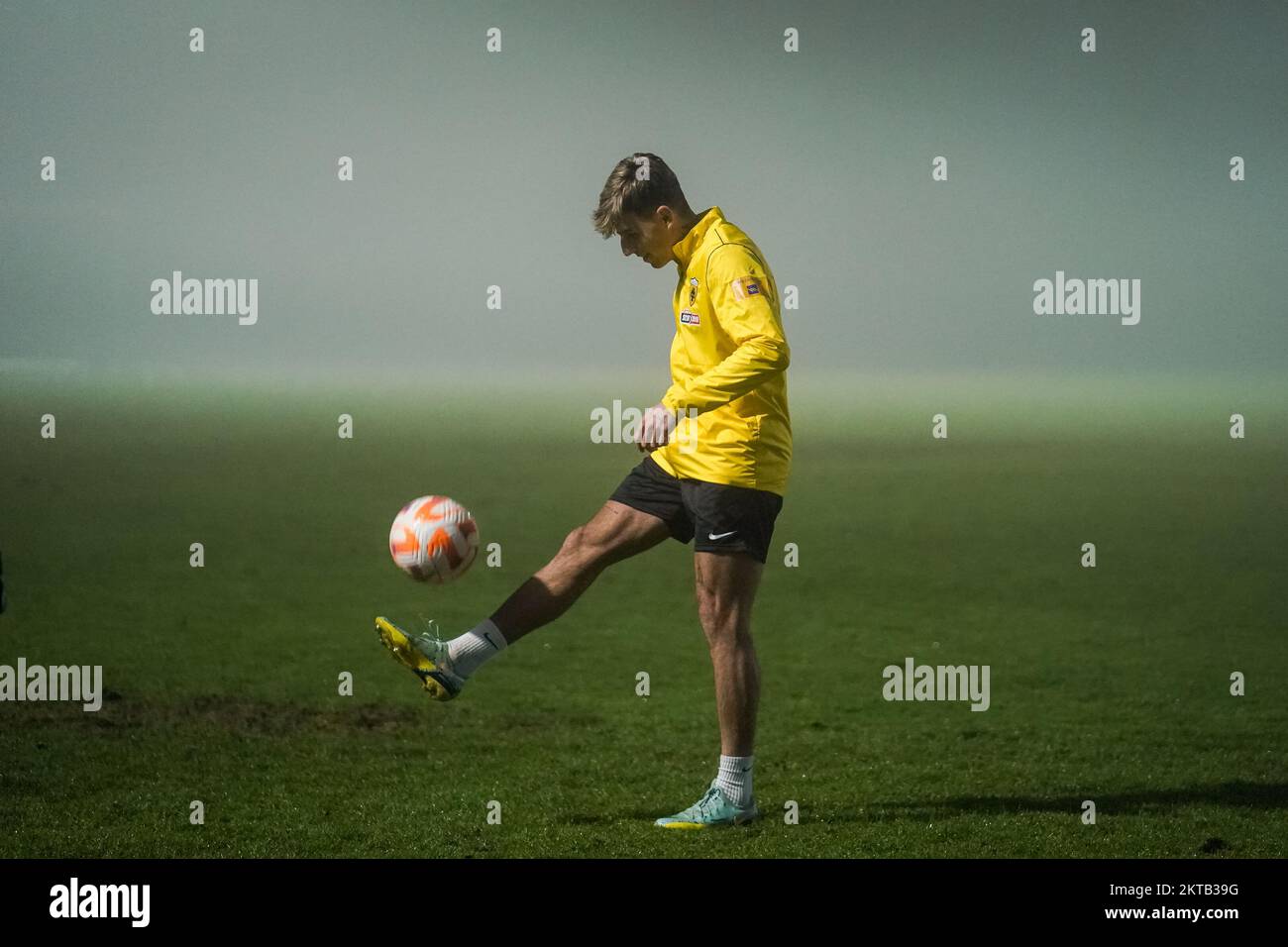 BURGH-HAAMSTEDE, NETHERLANDS - NOVEMBER 29: Lazaros Rota of AEK Athens ...