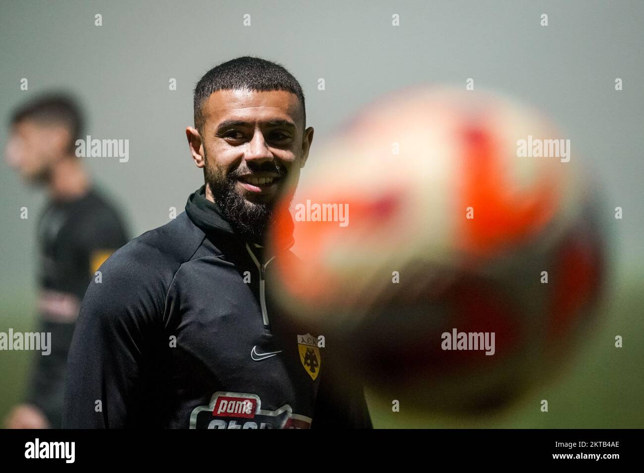 BURGH-HAAMSTEDE, NETHERLANDS - NOVEMBER 29: Paolo Fernandes of AEK ...