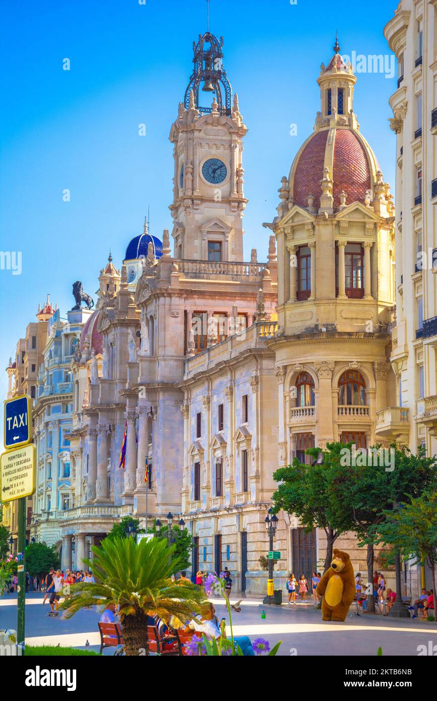 Valencia old towers hi-res stock photography and images - Alamy