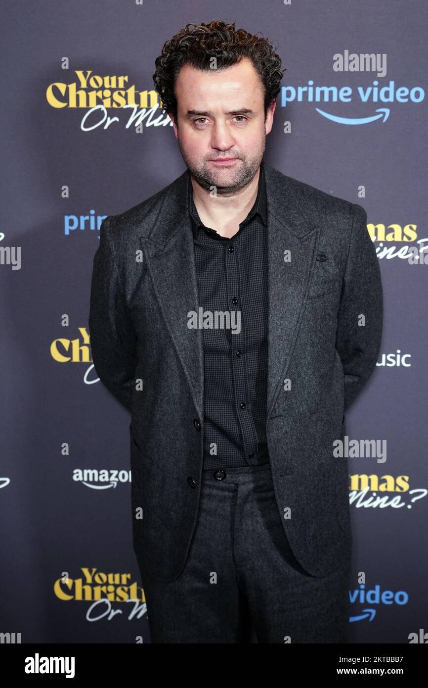 Daniel Mays attending a special screening of Your Christmas or Mine? at ...