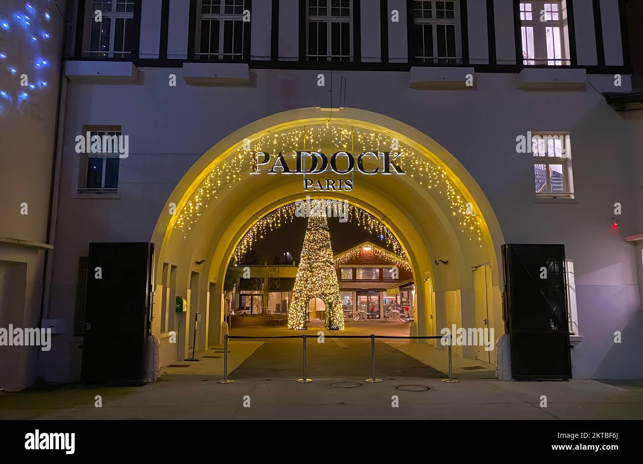 Paris Est (Romainville) - France - November 27. 2022: Entrance arch of ...