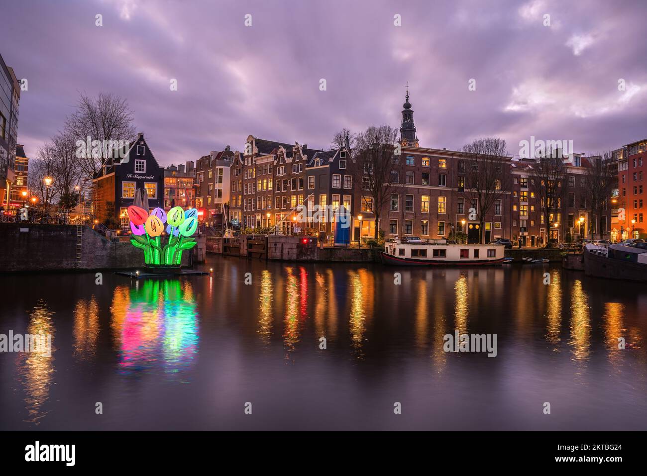 Amsterdam Light Festival The Netherlands Stock Photo - Alamy