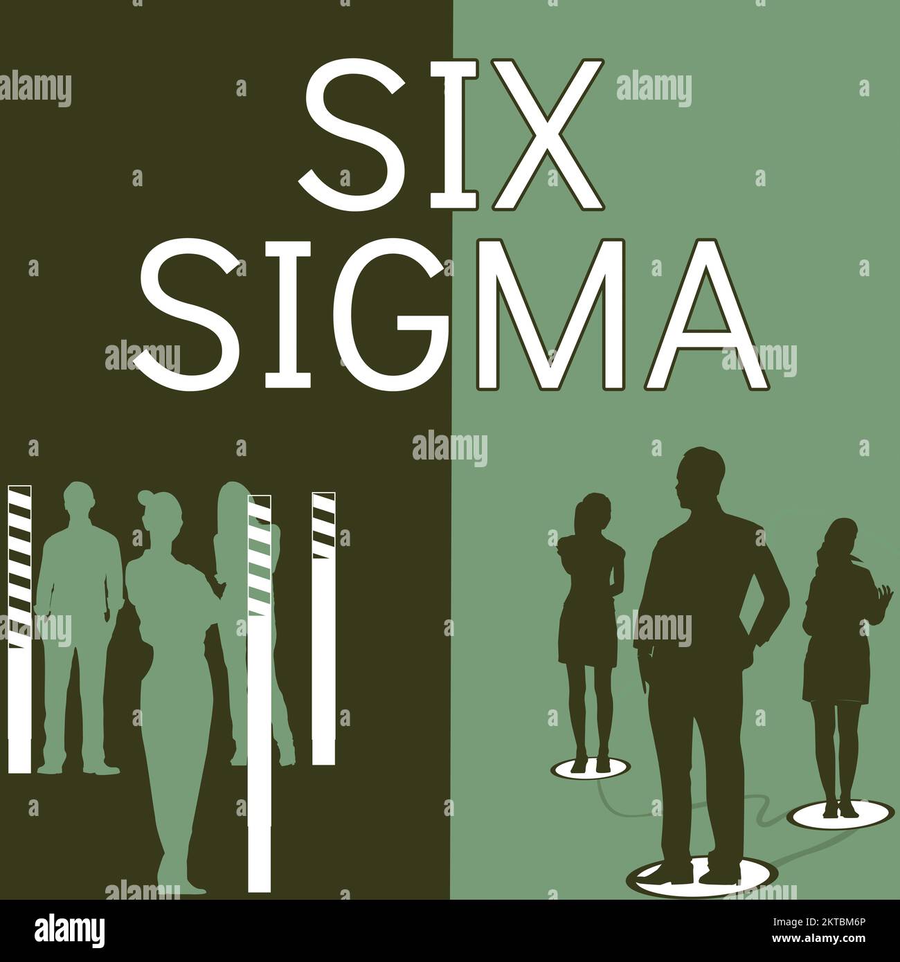 Writing displaying text Six Sigma, Conceptual photo management ...