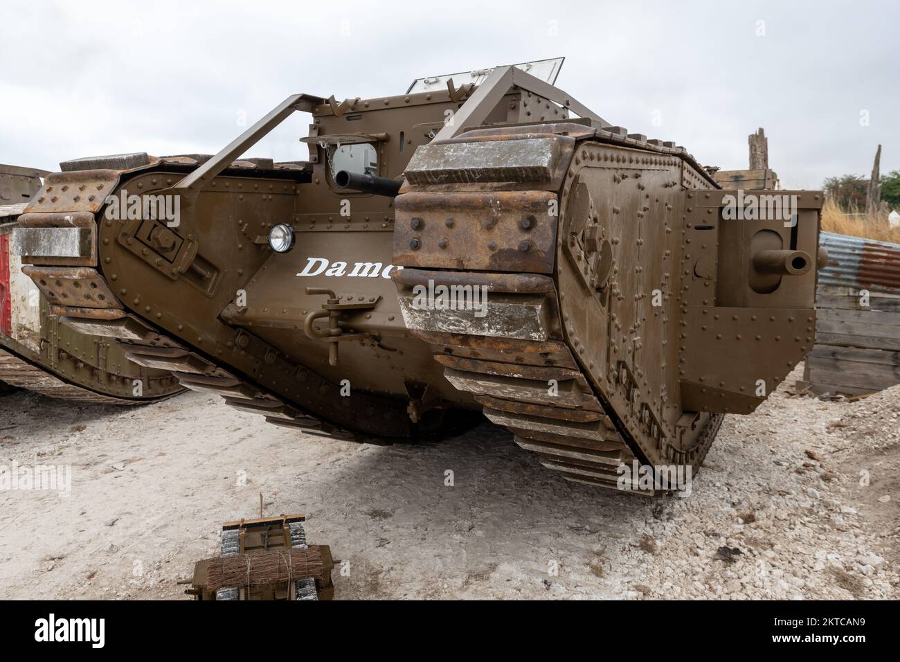 Tarrant Hinton.Dorset.United Kingdom.August 25th 2022.A world war one ...