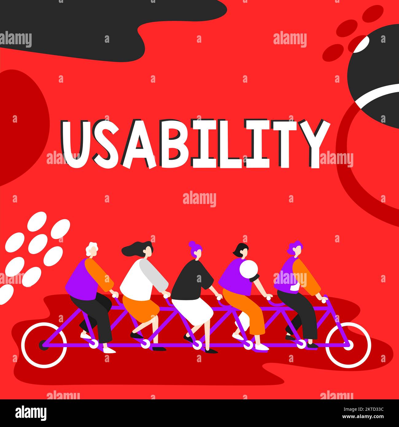 Text sign showing Usability, Word Written on A word assosiated with how ...