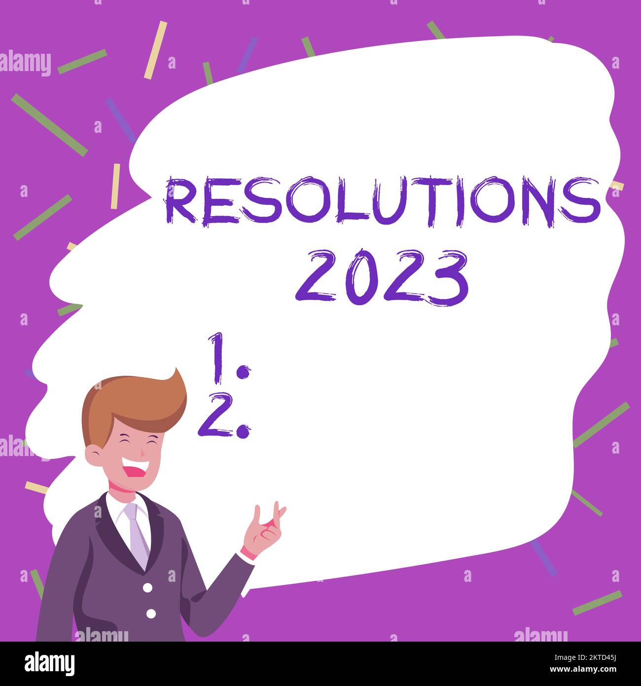 Inspiration showing sign Resolutions 2023, Business idea list of things ...