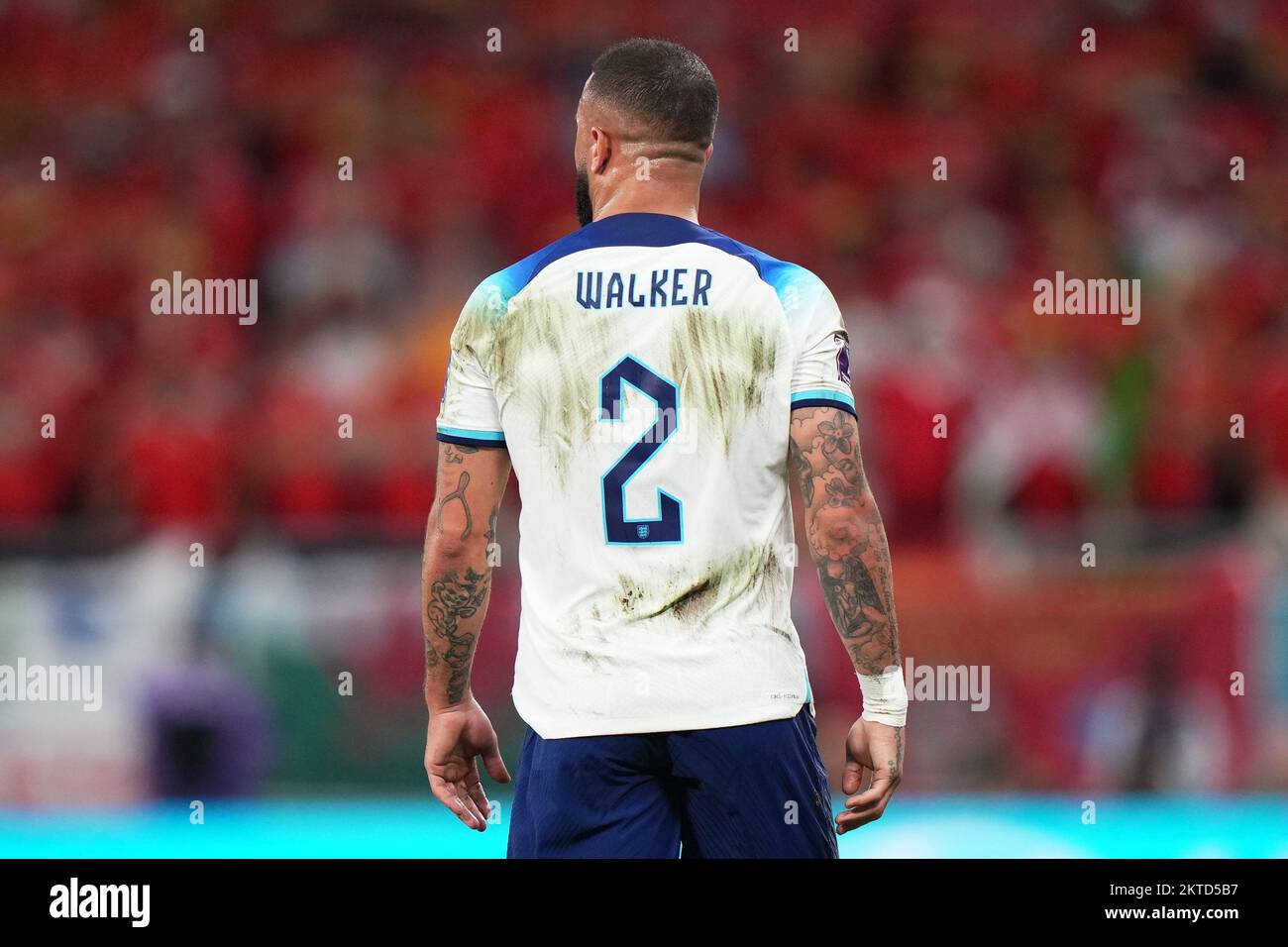Doha, Qatar, 29/11/2022, Kyle Walker of England during the FIFA World ...