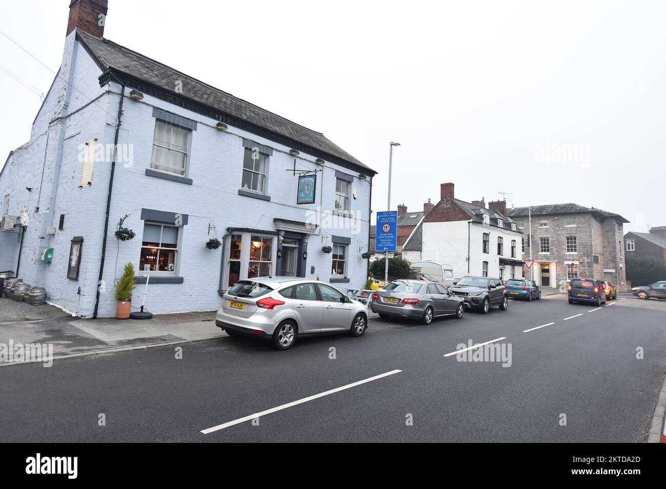 The Dolphin Inn (left) which is in Wales and the the Cross Keys Hotel ...