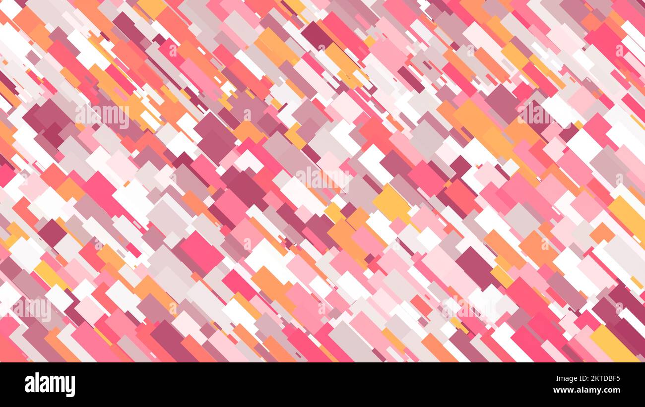 Overlapping background of multicolored strokes. Animation. Colorful ...