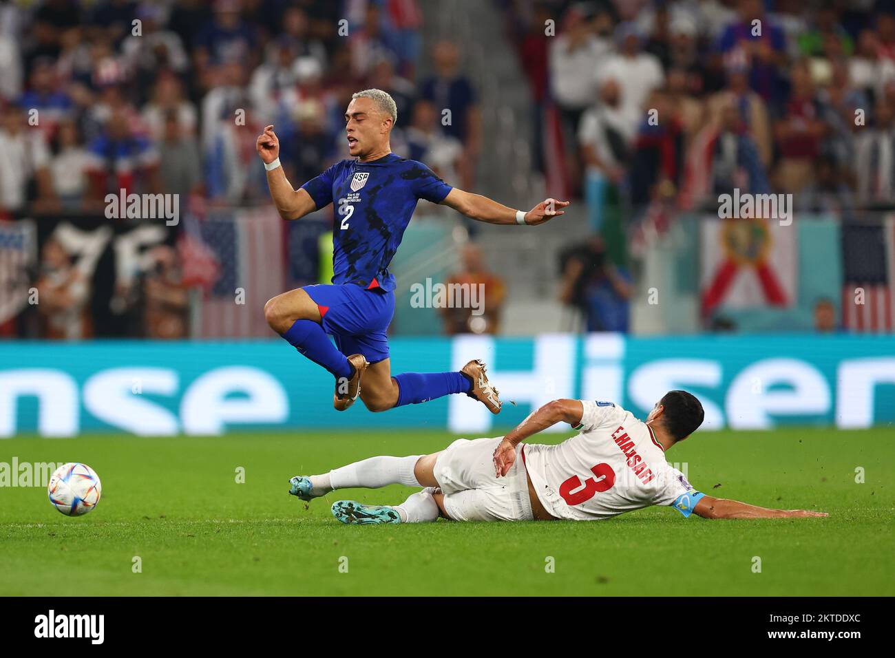 Doha, Qatar. 29th Nov, 2022. Soccer, 2022 World Cup in Qatar, Iran ...