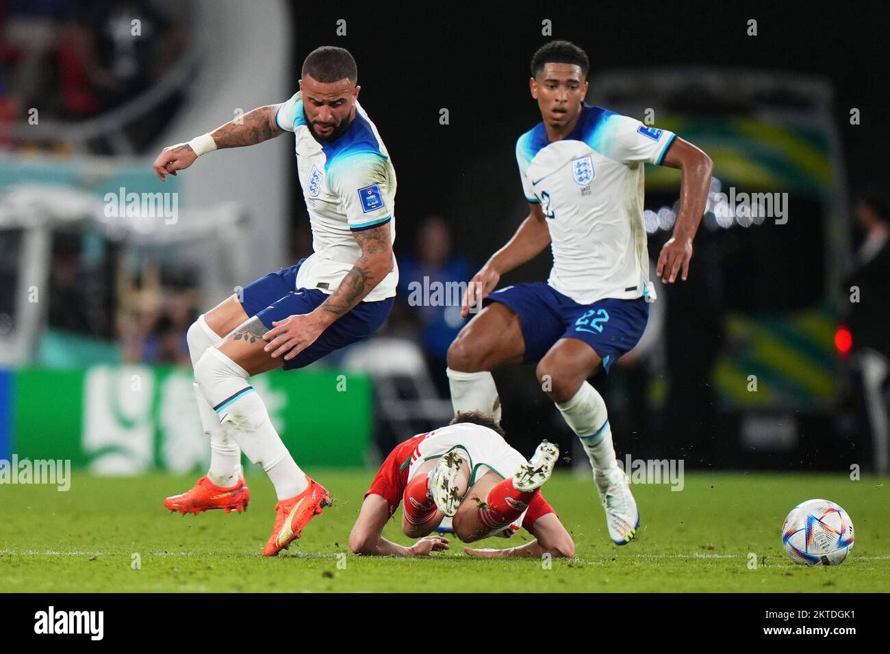 Kyle Walker of England during the FIFA World Cup Qatar 2022 match ...