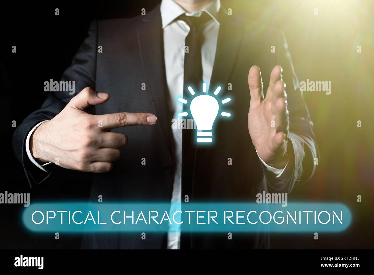 Writing displaying text Optical Character Recognition, Concept meaning ...