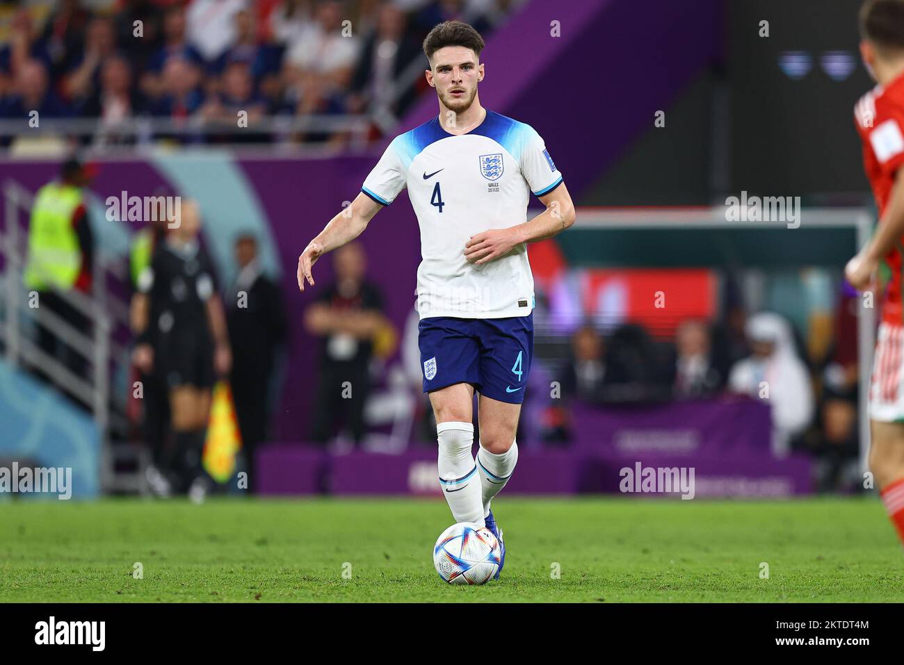 Declan Rice during the FIFA World Cup Qatar 2022 Group B match between ...