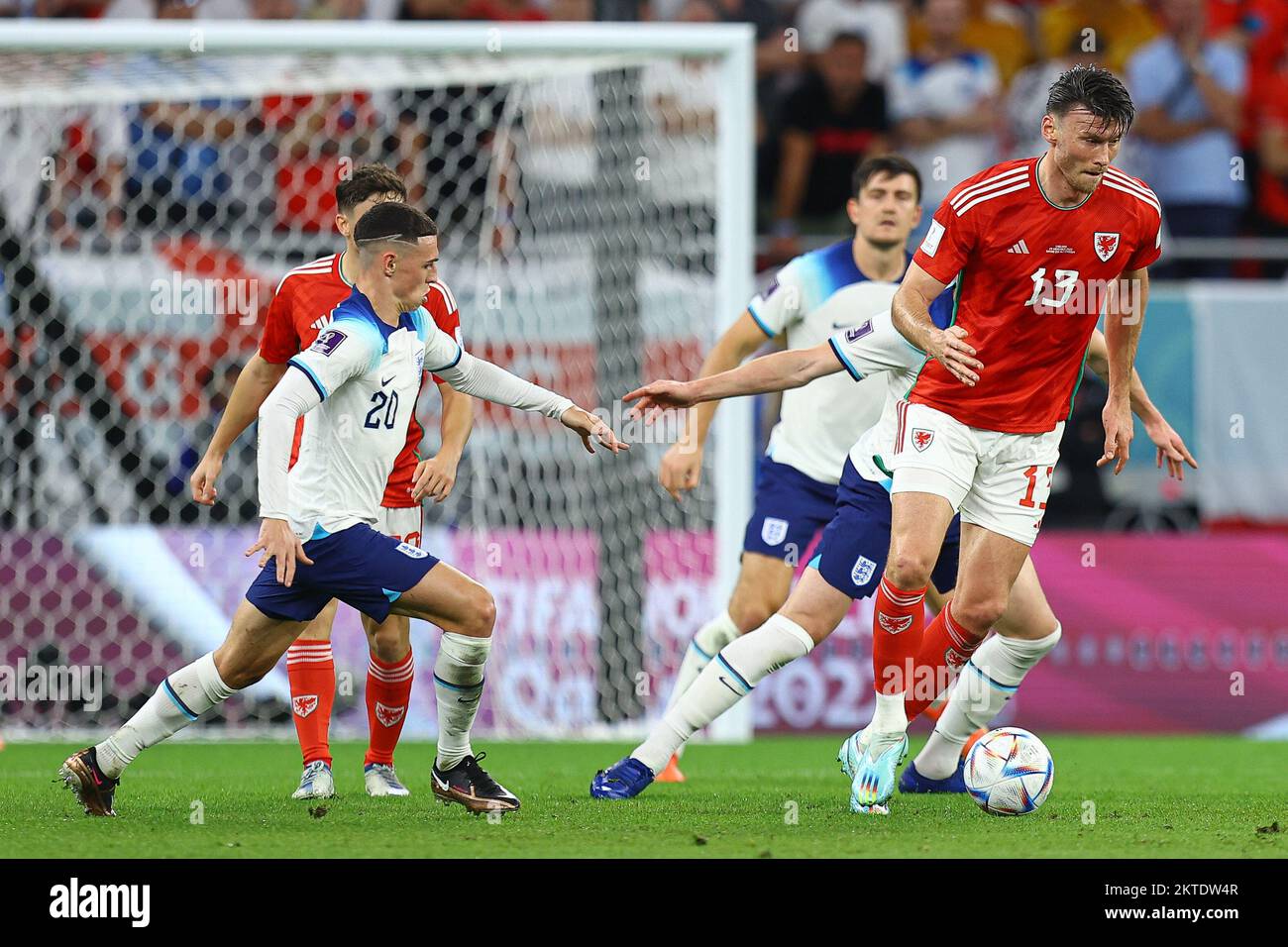 Doha, Qatar, 29/11/2022, Kieffer Moore during the FIFA World Cup Qatar ...