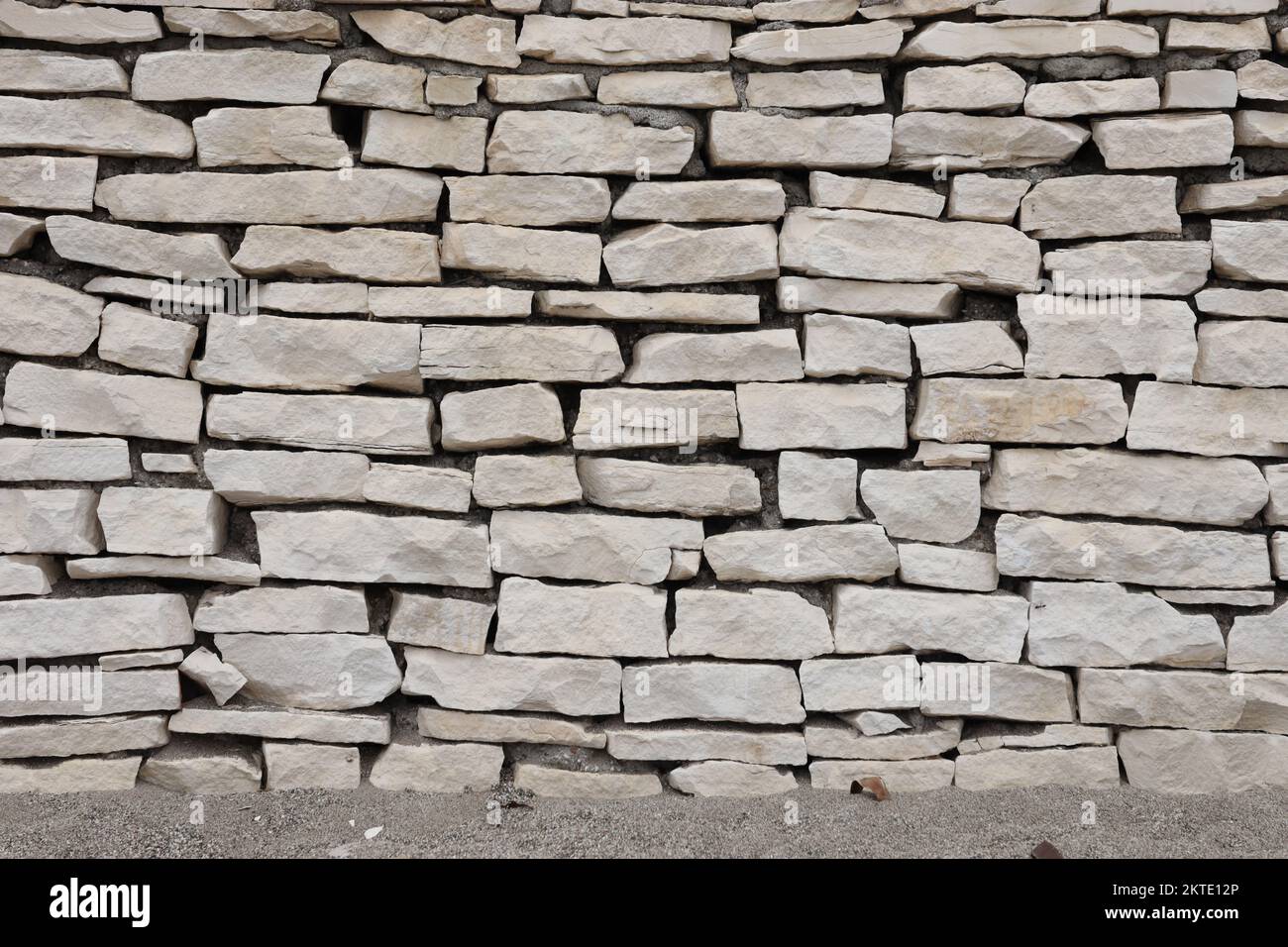 Texture of a stone wall background. Part of a stone fortress or castle ...