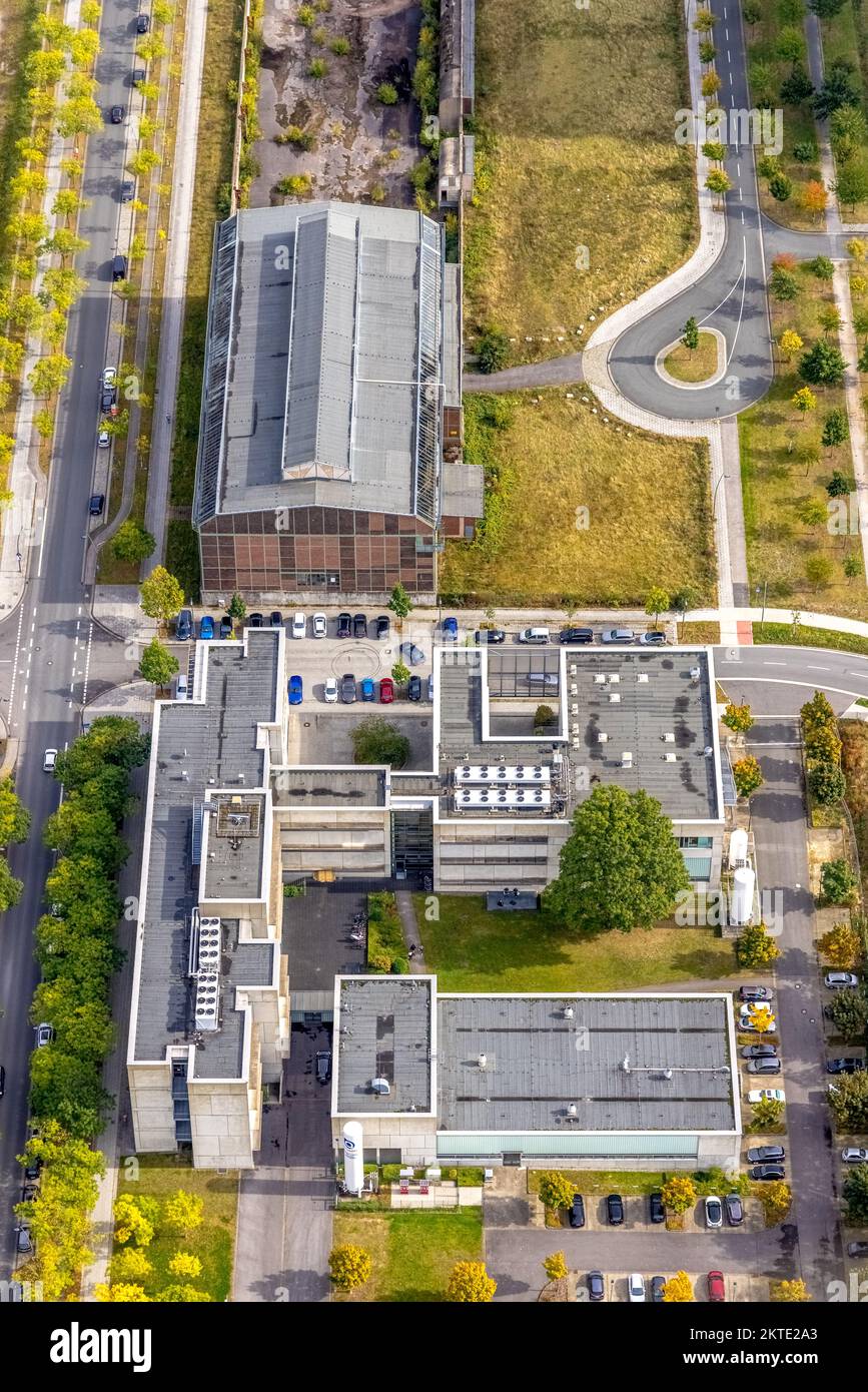 aerial, Phoenix-West area with company building MST Factory and ION-GAS ...