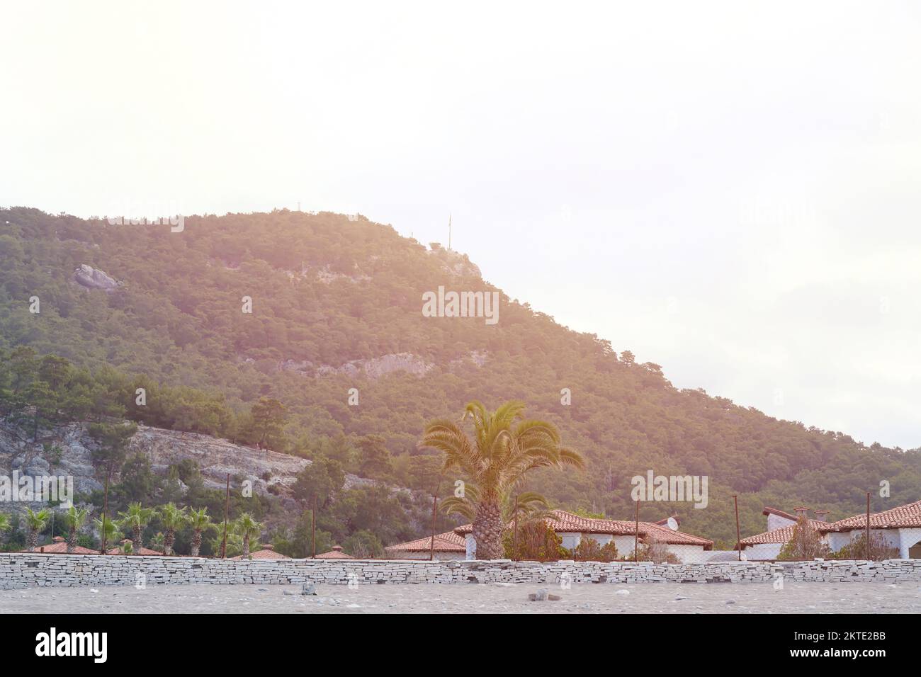 Travel in Turkey Aegean sea and rocks island landscape nature ...