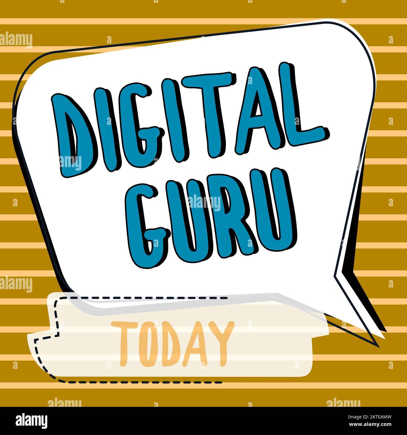 Writing displaying text Digital Guru, Business idea teacher and ...