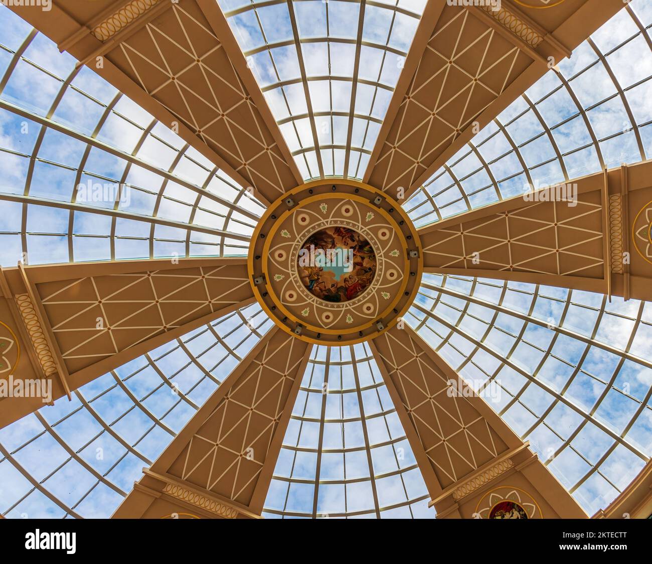 Peel avenue with dome in the Trafford Shopping Centre. The Trafford ...