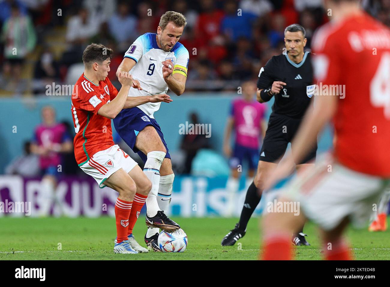 Harry Kane during the FIFA World Cup Qatar 2022 Group B match between ...