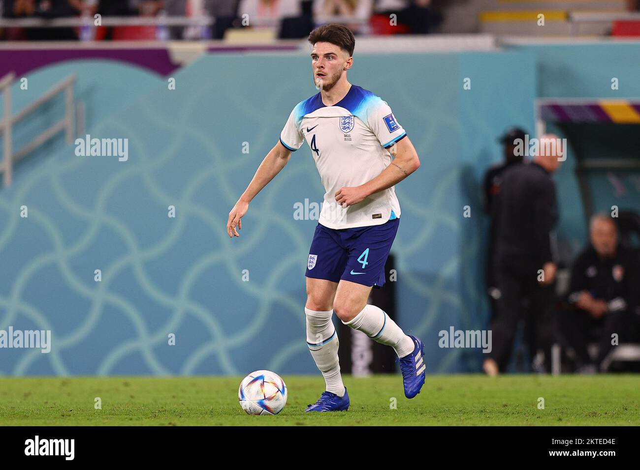 Declan Rice during the FIFA World Cup Qatar 2022 Group B match between ...