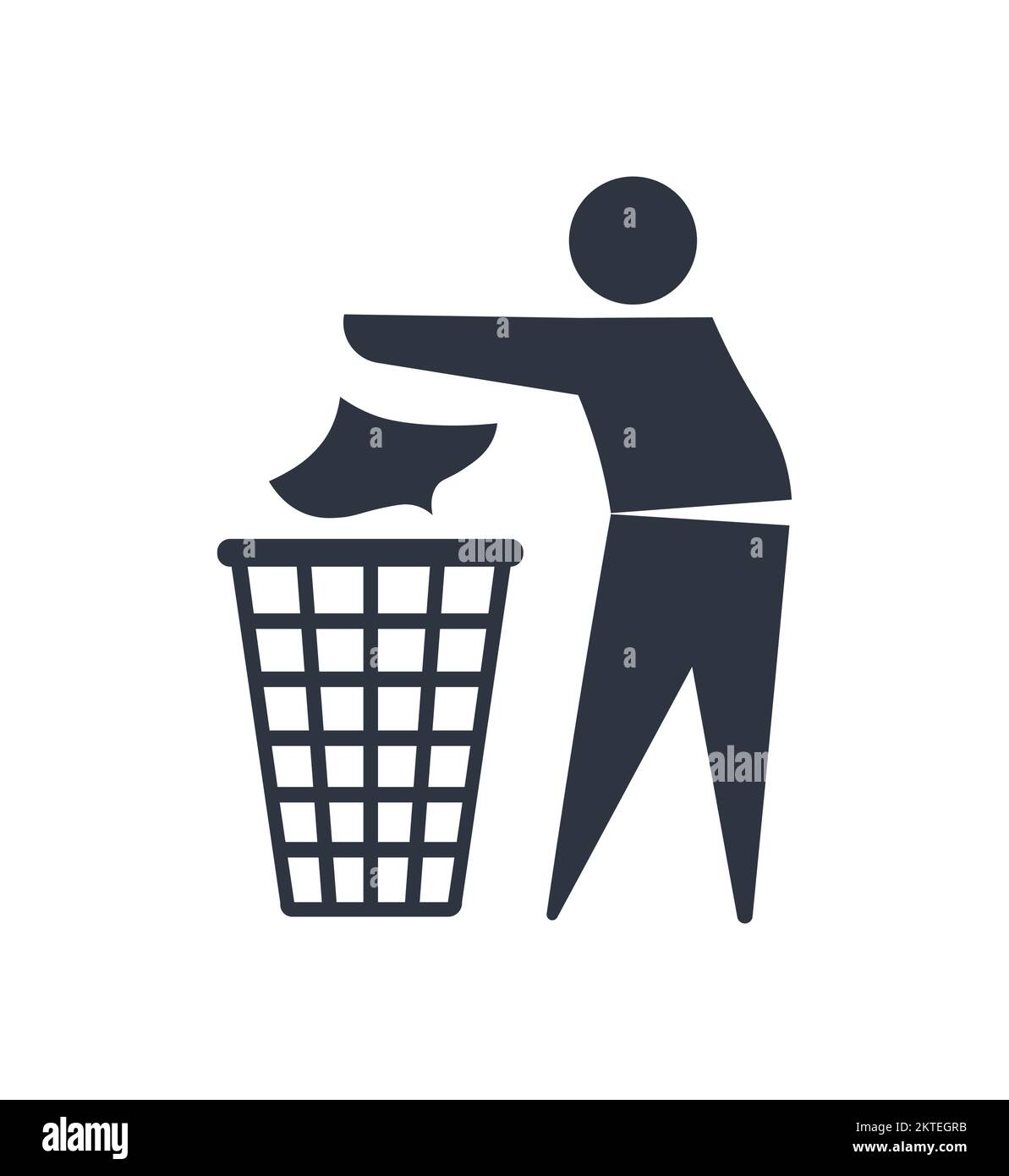 Waste, packaging, litter Stock Vector Images - Alamy