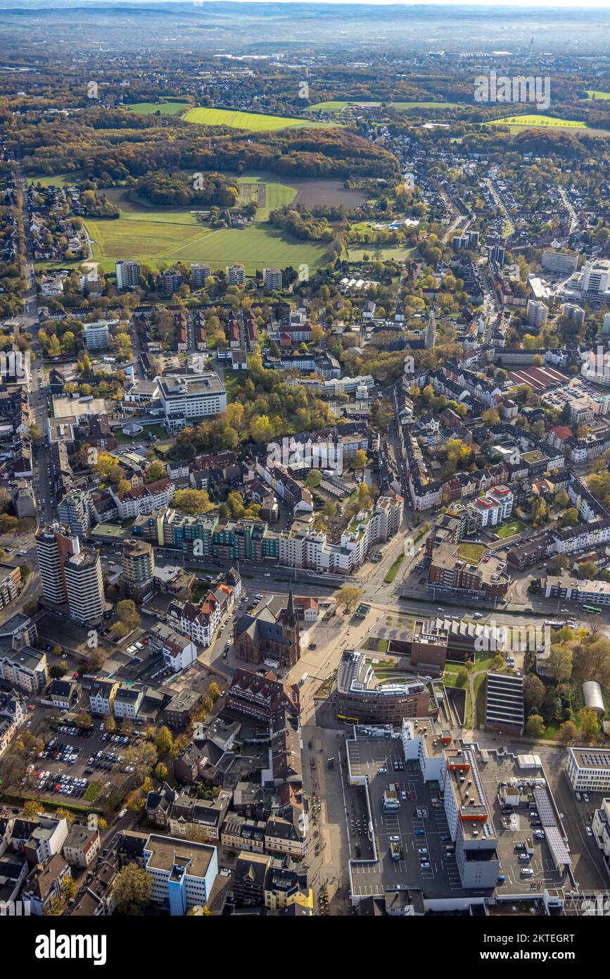 Aerial view, Europaplatz, LWL Museum of Archaeology - Westphalian State ...