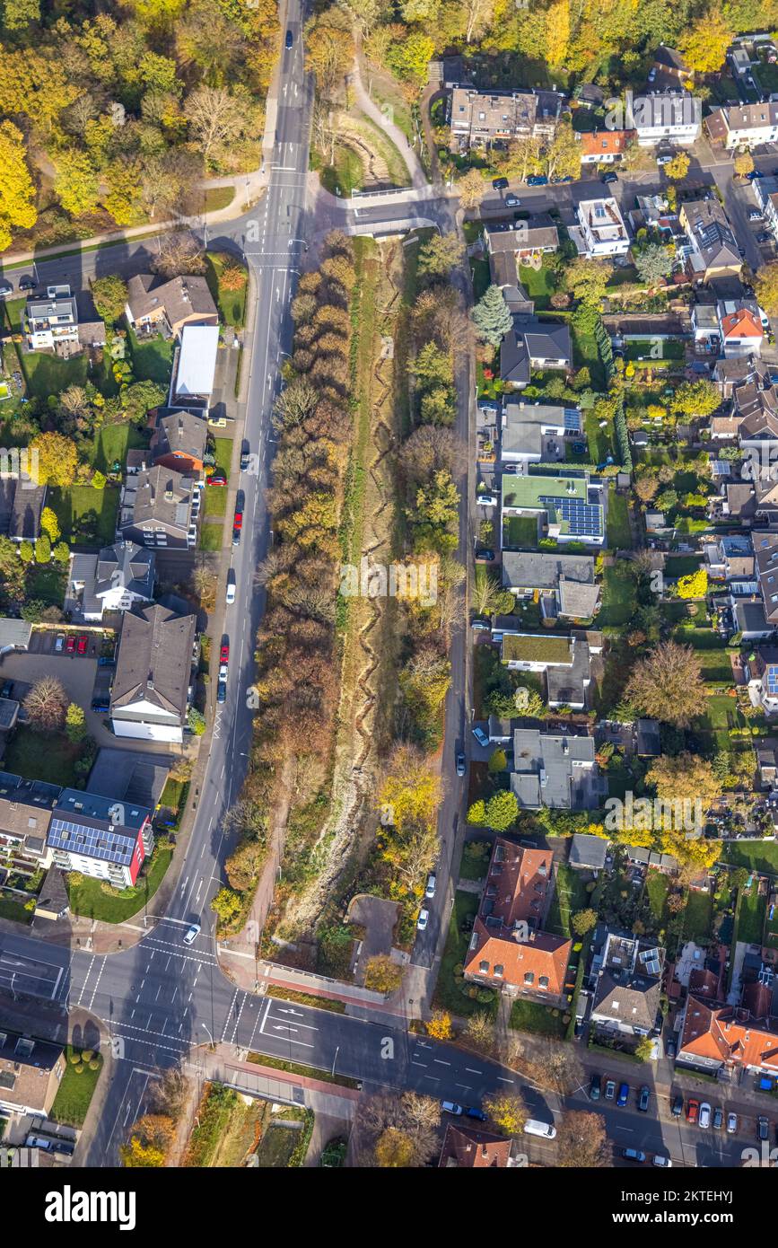 Construction site ostbach next to holkeskampring and underpass mont ...