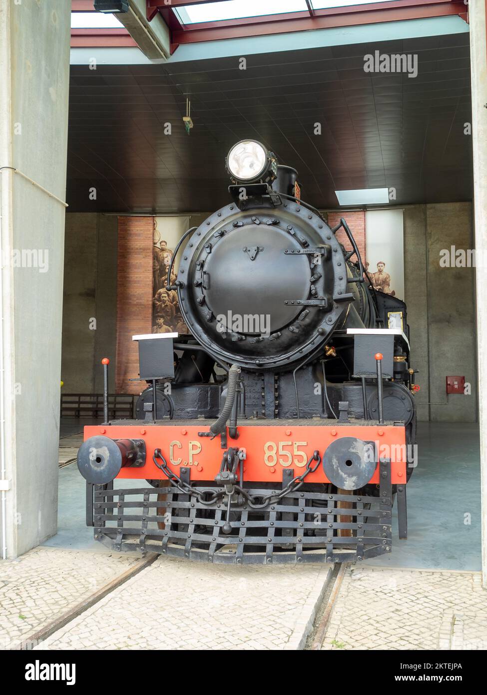 1944 American Locomotive Company (ALCO) steam locomotive, CP 855 ...