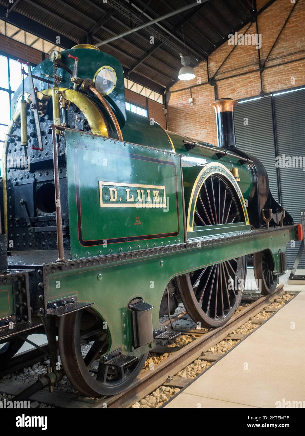 1862 D. Luis Royal Train steam locomotive produced by Beyer Peacock ...