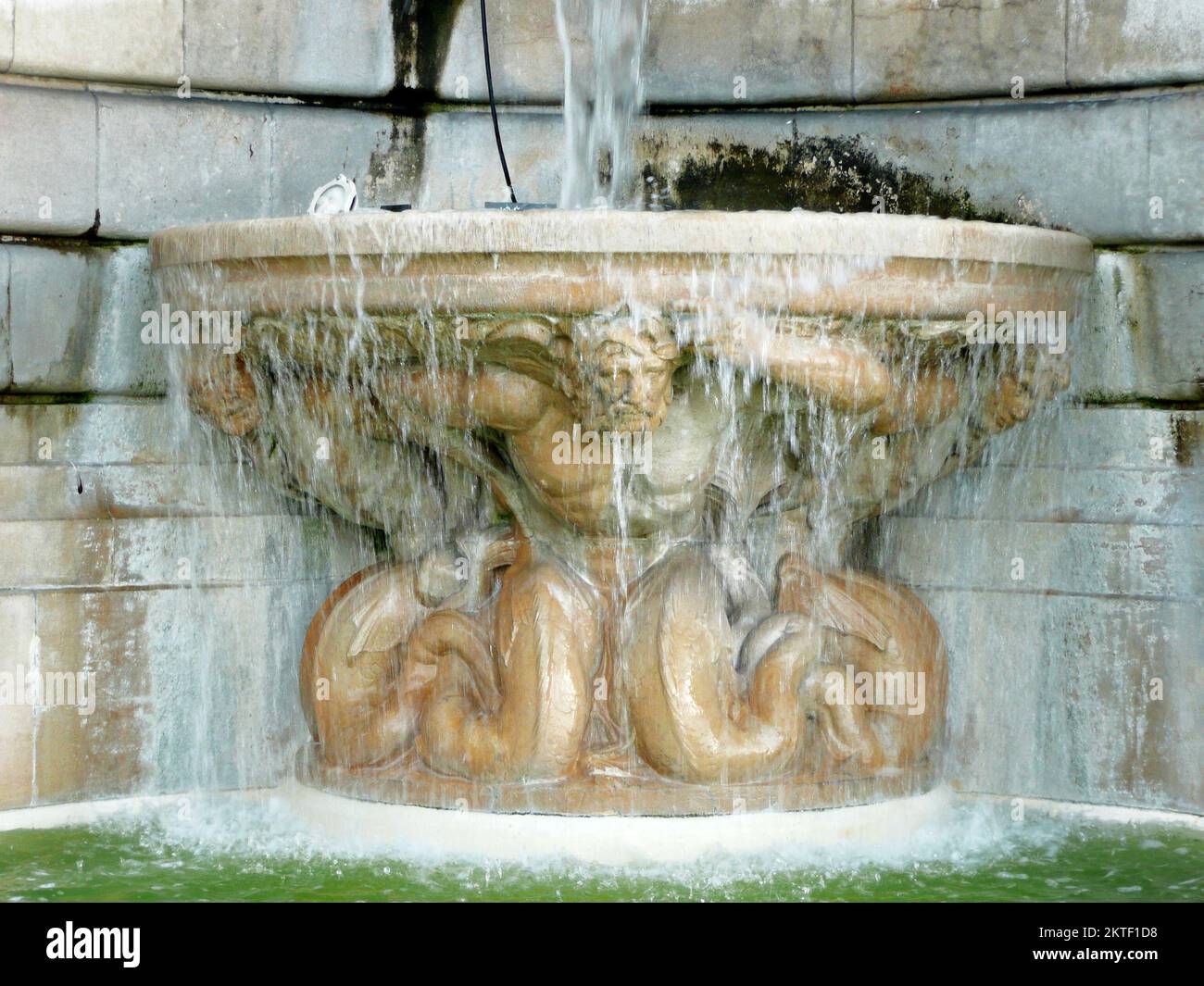 Fountain details, Sacre-Coeur Basilica, Paris, France Stock Photo - Alamy