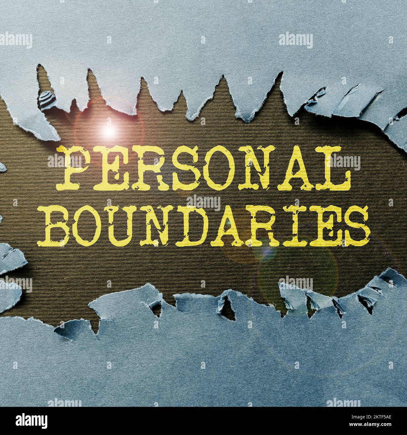Hand writing sign Personal Boundaries, Internet Concept something that ...